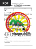 MELC TLE 9 Agri-Crop Production | PDF