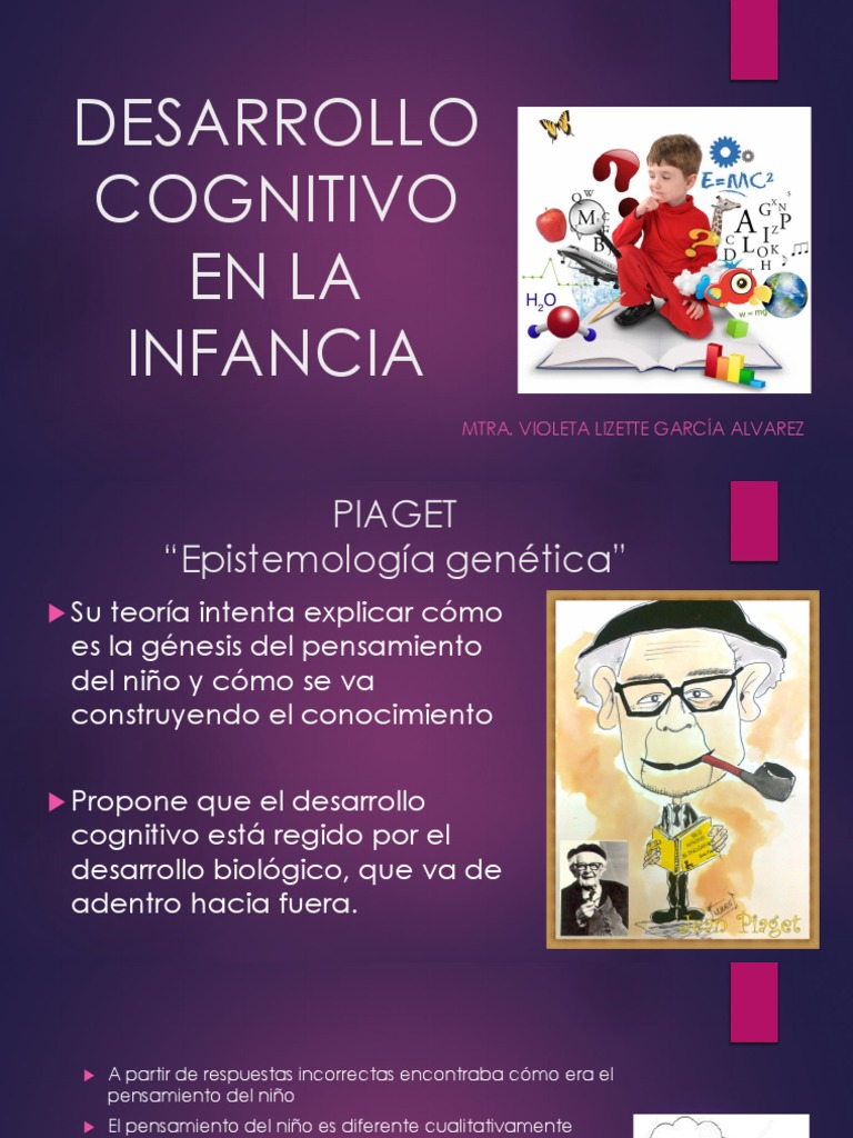 Desarrollo Cognitivo en La Infancia | PDF | Ciencia cognitiva | Sicología