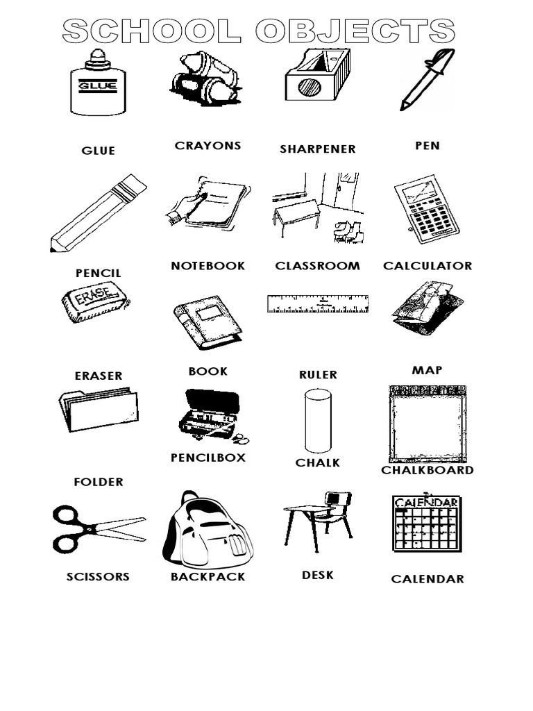 School Objects | PDF