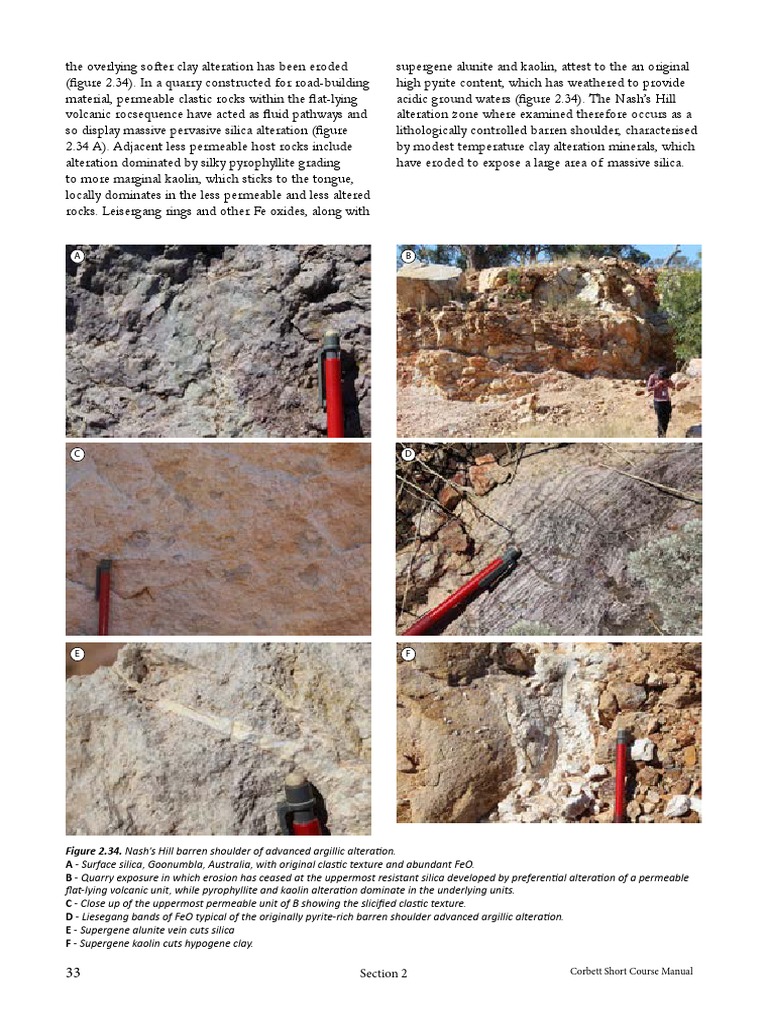 Figure 2.34. Nash's Hill Barren Shoulder of Advanced Argillic ...
