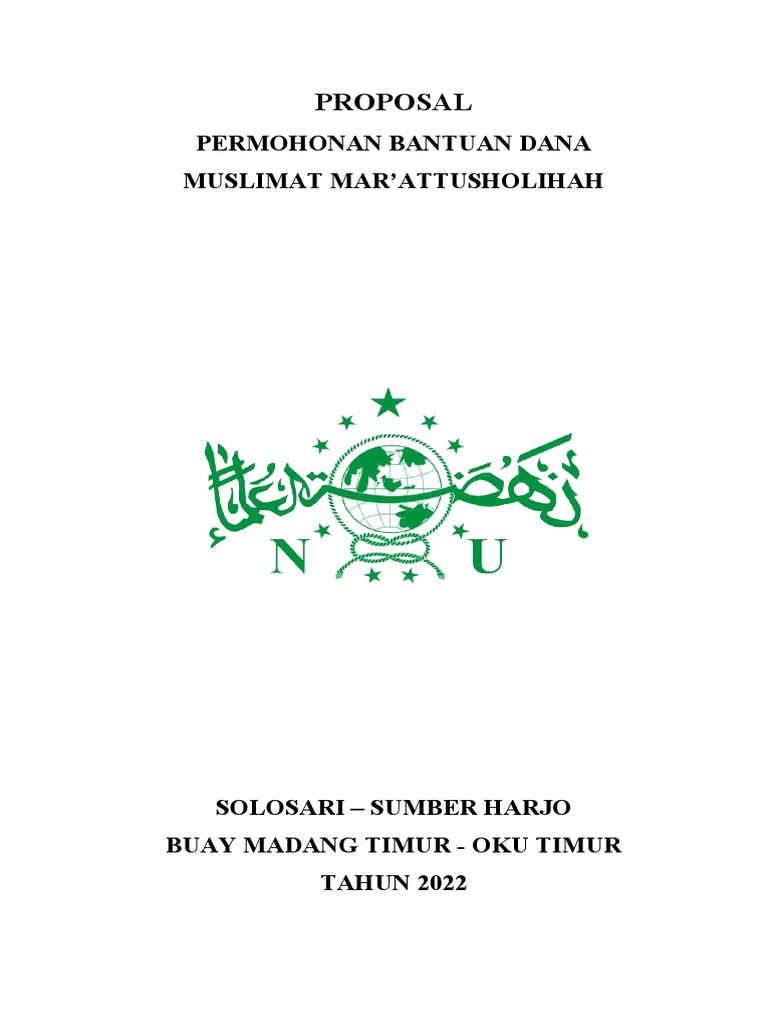 Proposal Muslimat | PDF