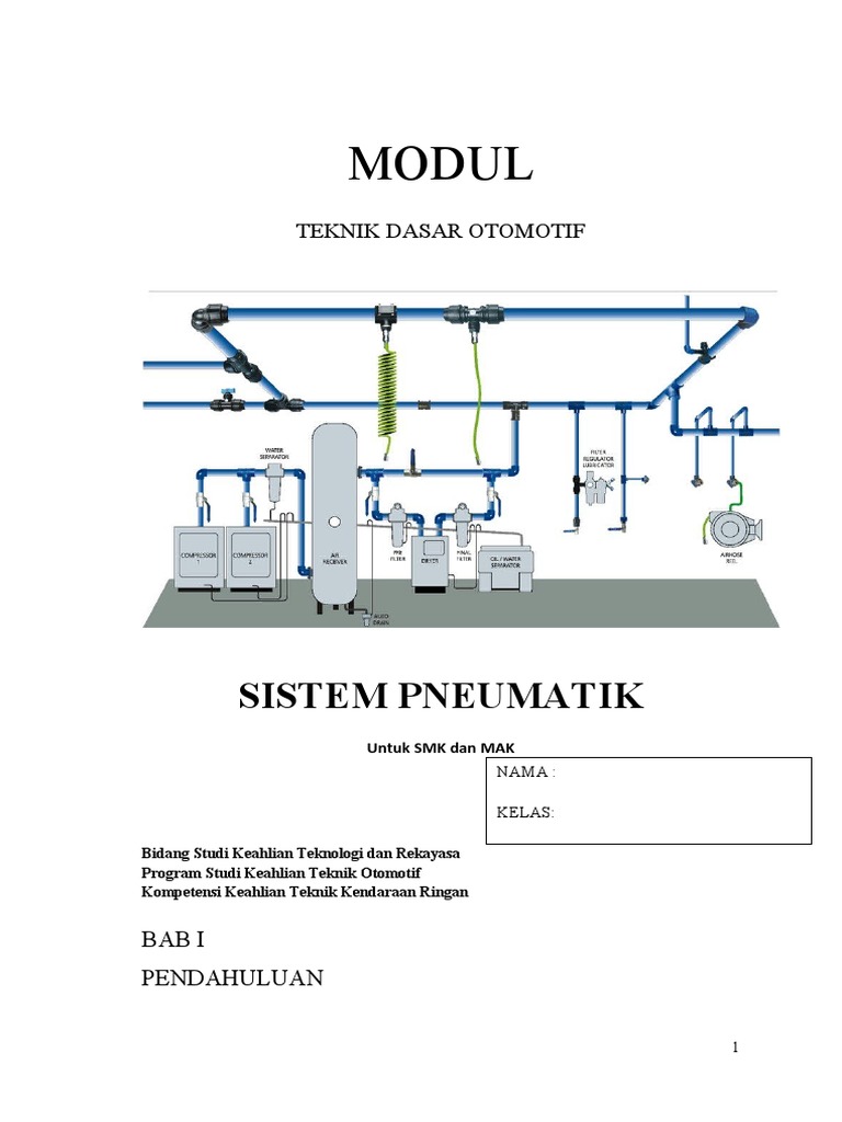 Modul Tdo Materi Pneumatik | PDF