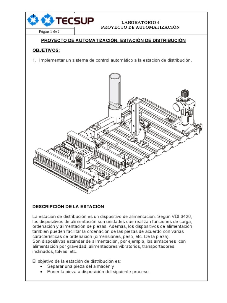 Estación de Distribución Festo MPS | PDF