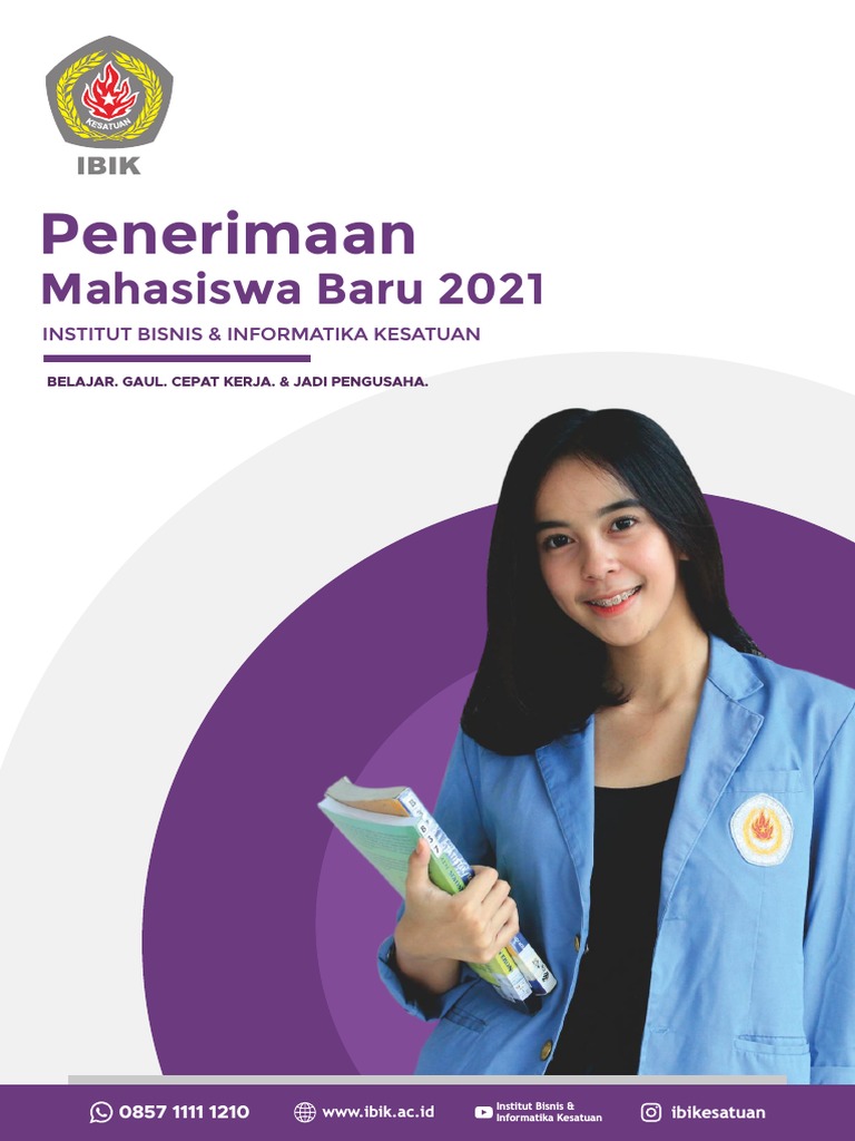 E BROSUR IBIK 2021 2022 - 175x25cm - Newdesain Min | PDF | Karier & Perkembangan | Bisnis