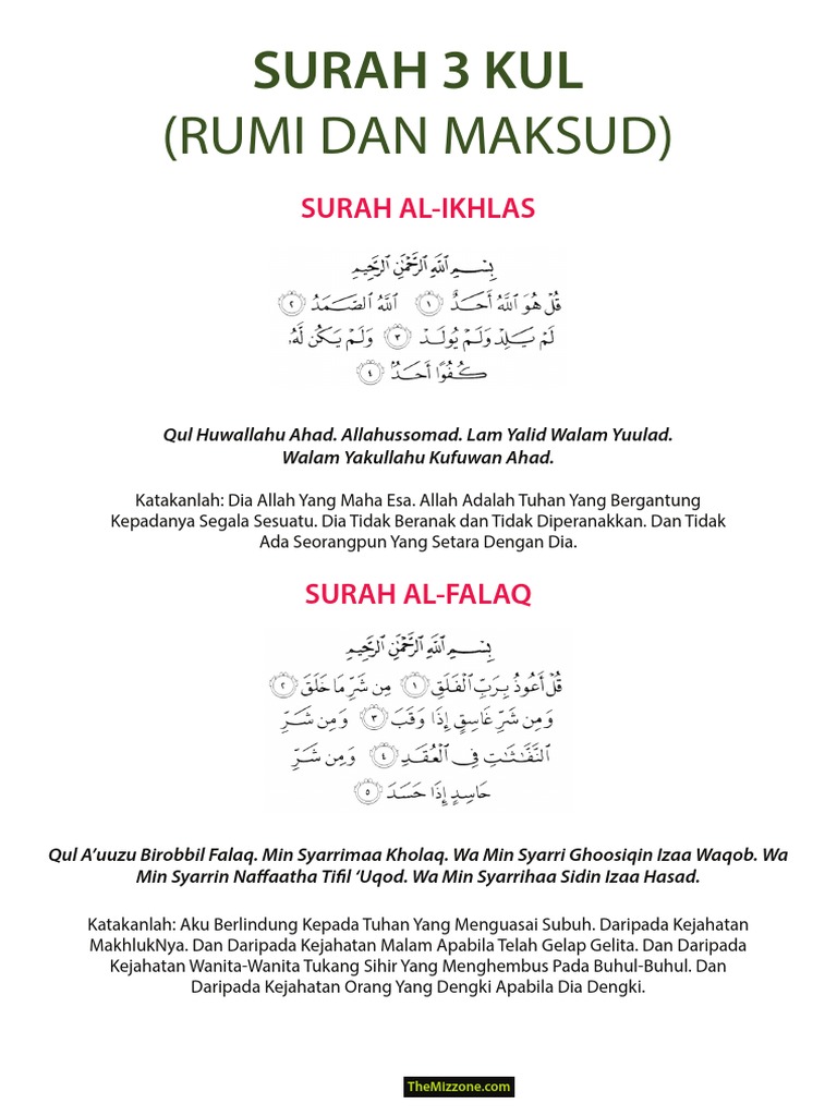 3 Kul | PDF | Agama & Spiritualitas
