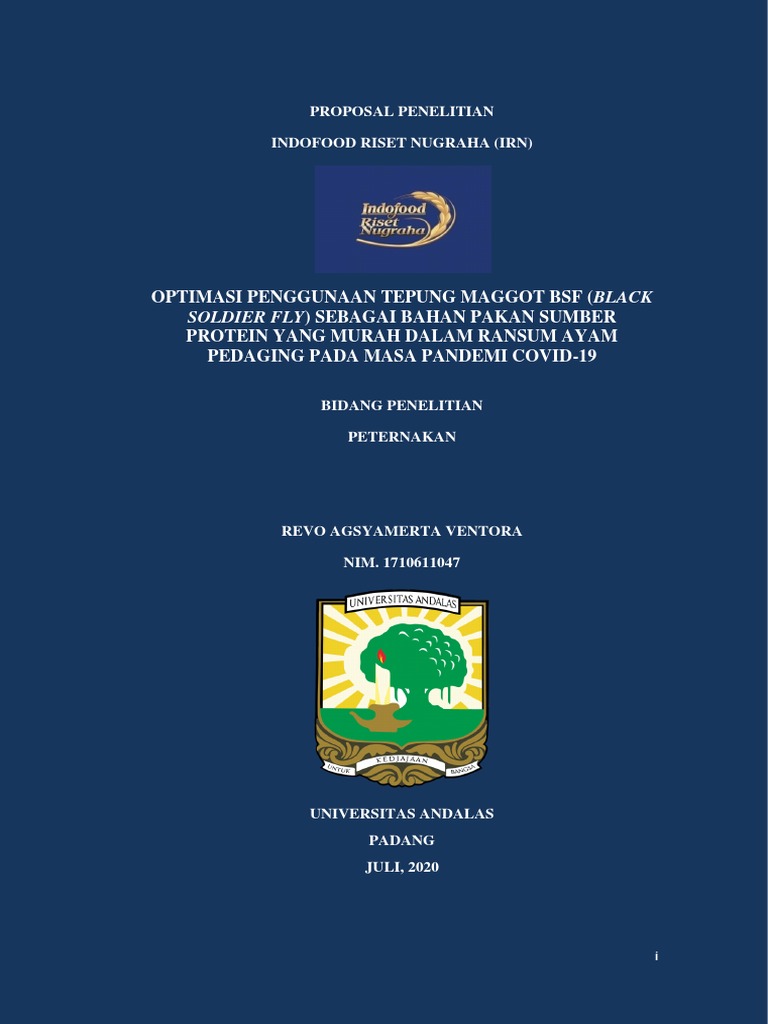 Bismillah Proposal Penelitian Revo | PDF | Teknologi & Rekayasa