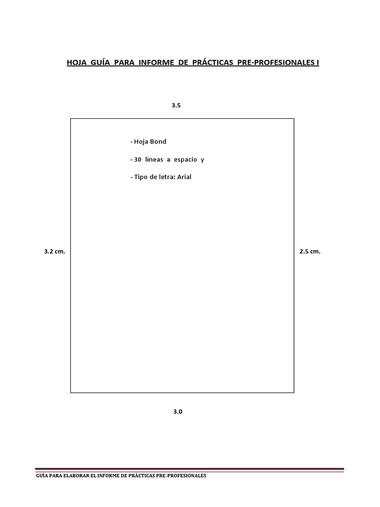 Guia y Esquema Practicas Pre Profesionales | PDF | Business | Cognición