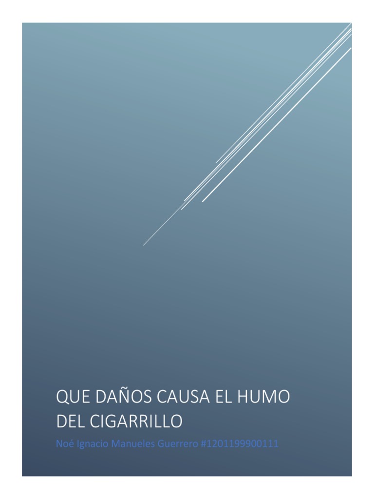 Actividad No3 - Noé Ignacio | PDF | Adicción | Fumar tabaco