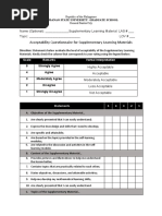 Title Defense Rubric Sample | PDF | Question | Rubric (Academic)