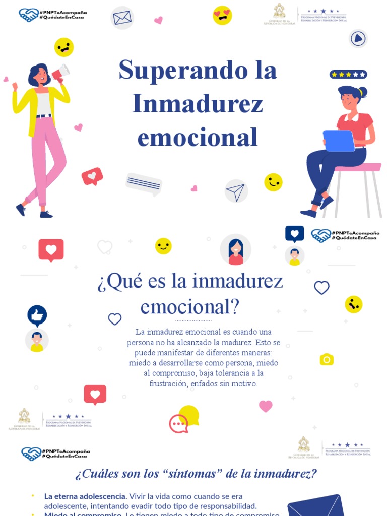 Superando la Inmadurez Emocional | PDF | Las emociones | Temor