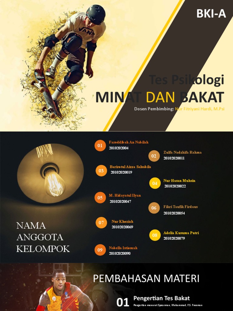 Tes Bakat: Pengertian, Sejarah, dan Fungsi | PDF
