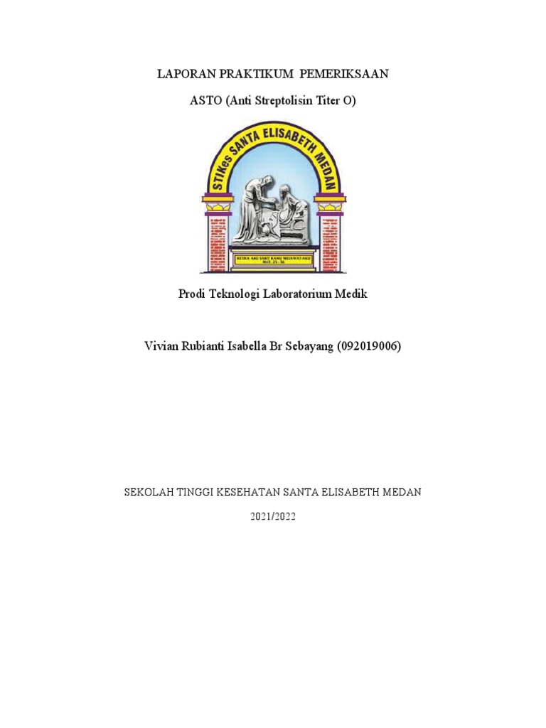 Laporan Praktikum Pemeriksaan ASTO | PDF | Pengembangan Diri