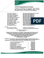 Utilization of 20% Barangay Development Fund | PDF | Environmental ...