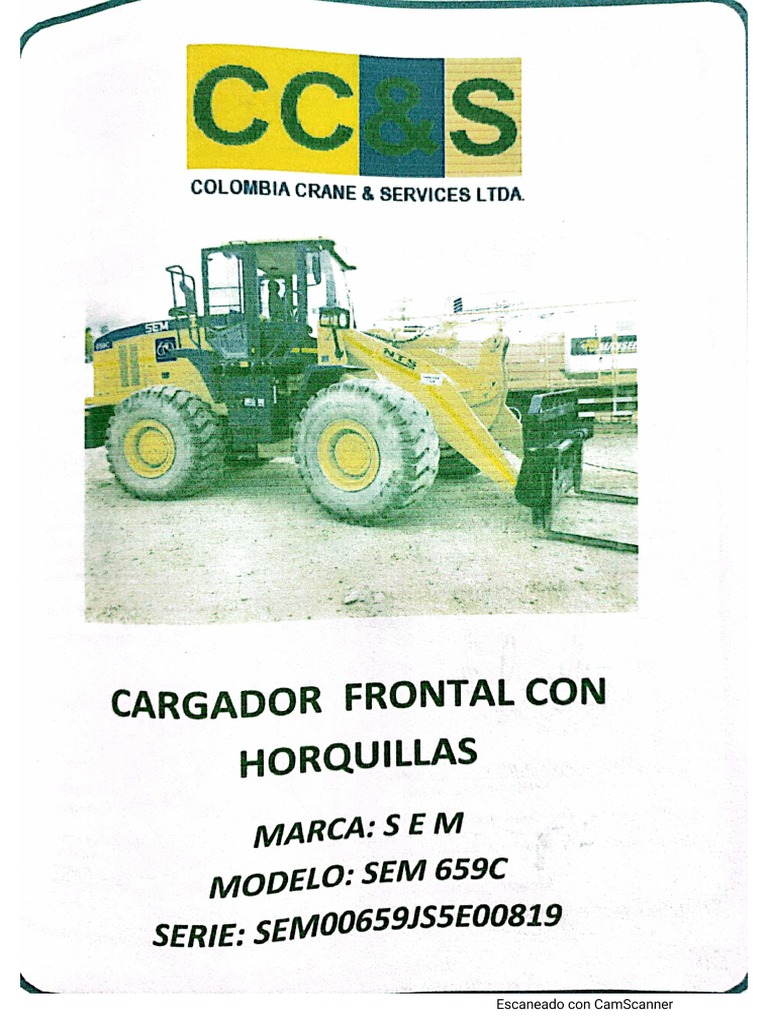 Insp. Cargador SEM 659C | PDF