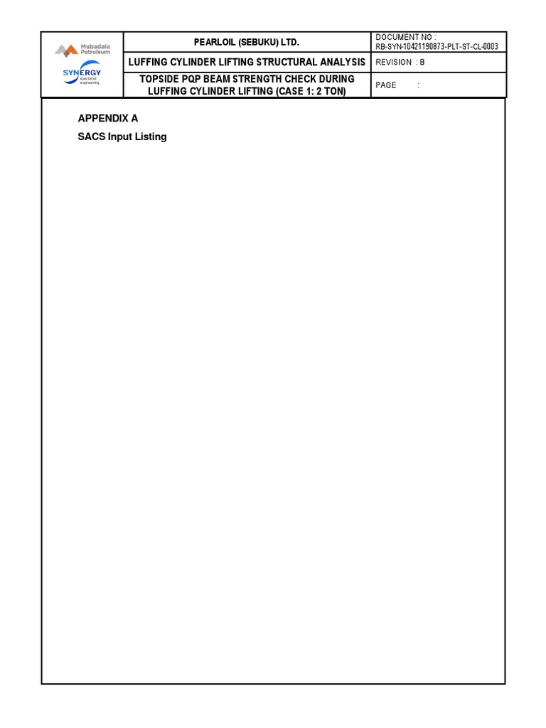 Appendix A | PDF | Structural Analysis | Science Software