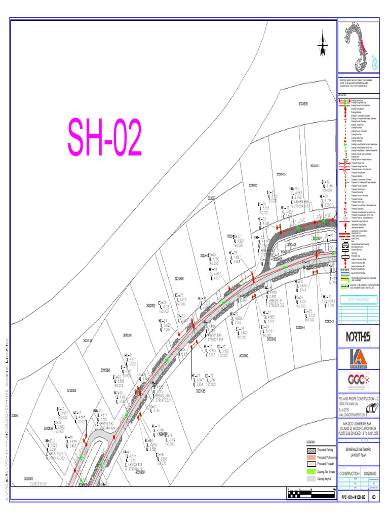 Shop Drawings: Legend | PDF | Sanitary Sewer | Sewerage