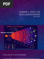 Lesson 2 Formation of Elements Stellar Nucleosynthesis | PDF | Stars ...
