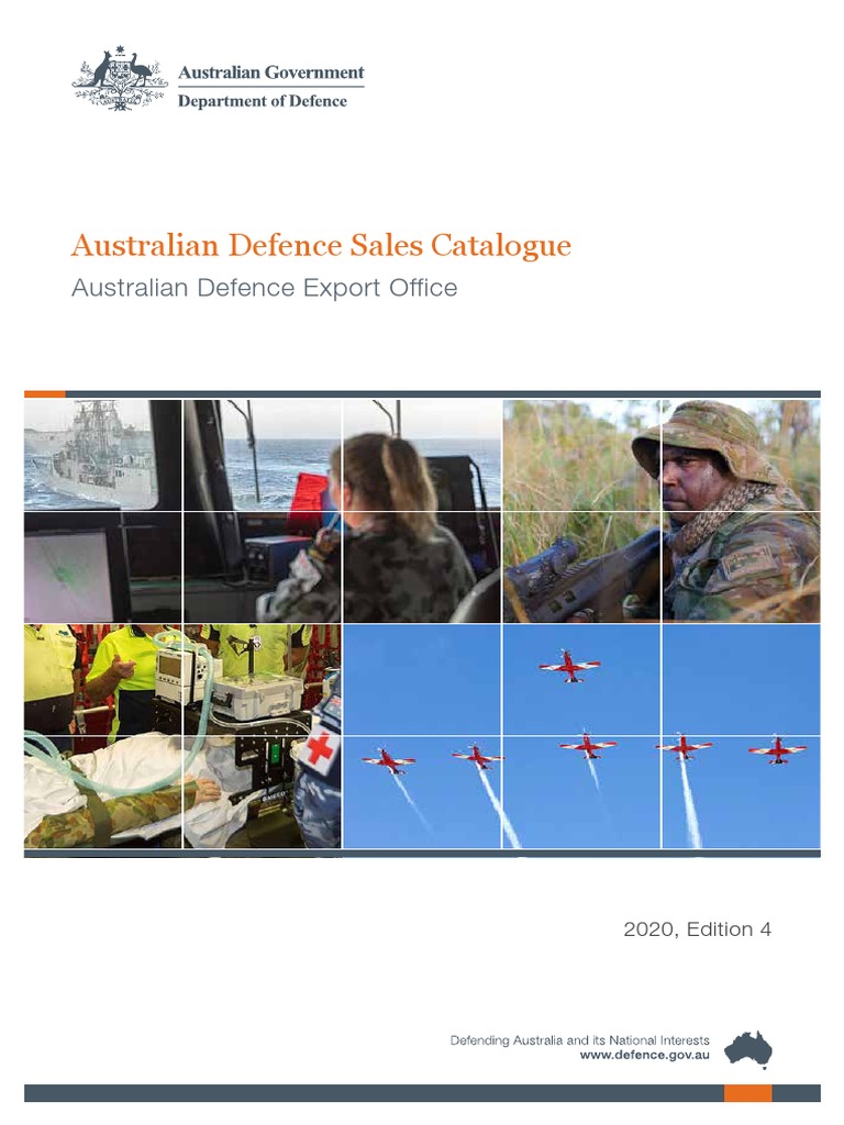 Australian Defence Sales Catalogue 2020 | PDF | Arms Industry | Military