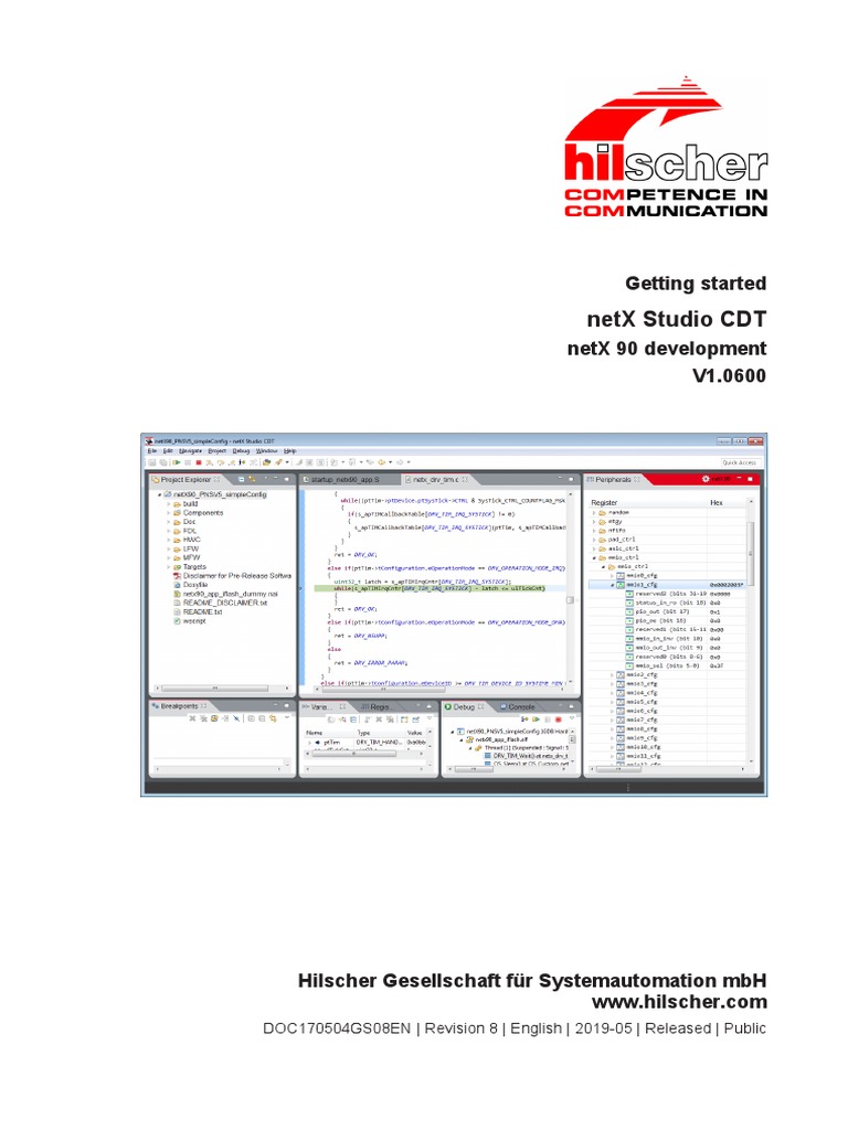 NetX Studio CDT - NetX 90 Development GS 08 en | PDF | Integrated ...