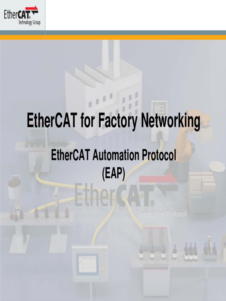 Ethercat For Factory Networking: Ethercat Automation Protocol (Eap) | PDF | Computer Network ...