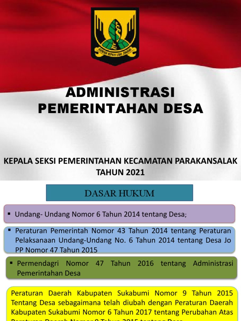 Administrasi Desa | PDF