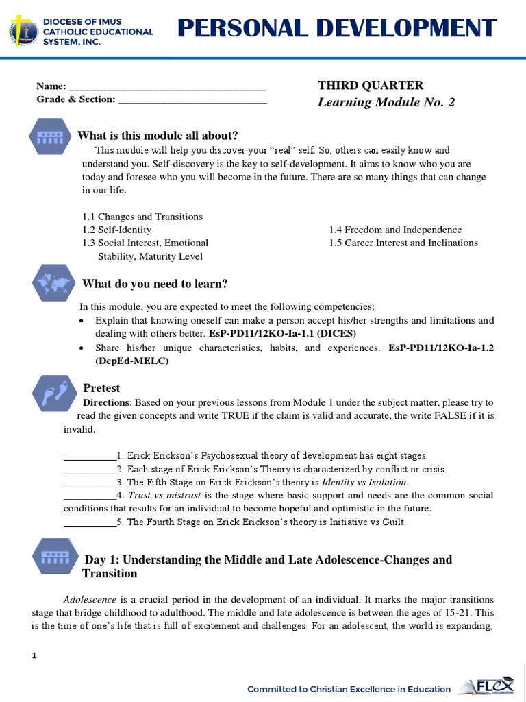 Module 2 Personality Development Final | PDF