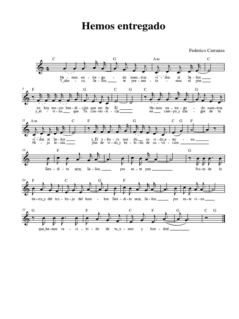 Hemos Entregado Federico Carranza | PDF