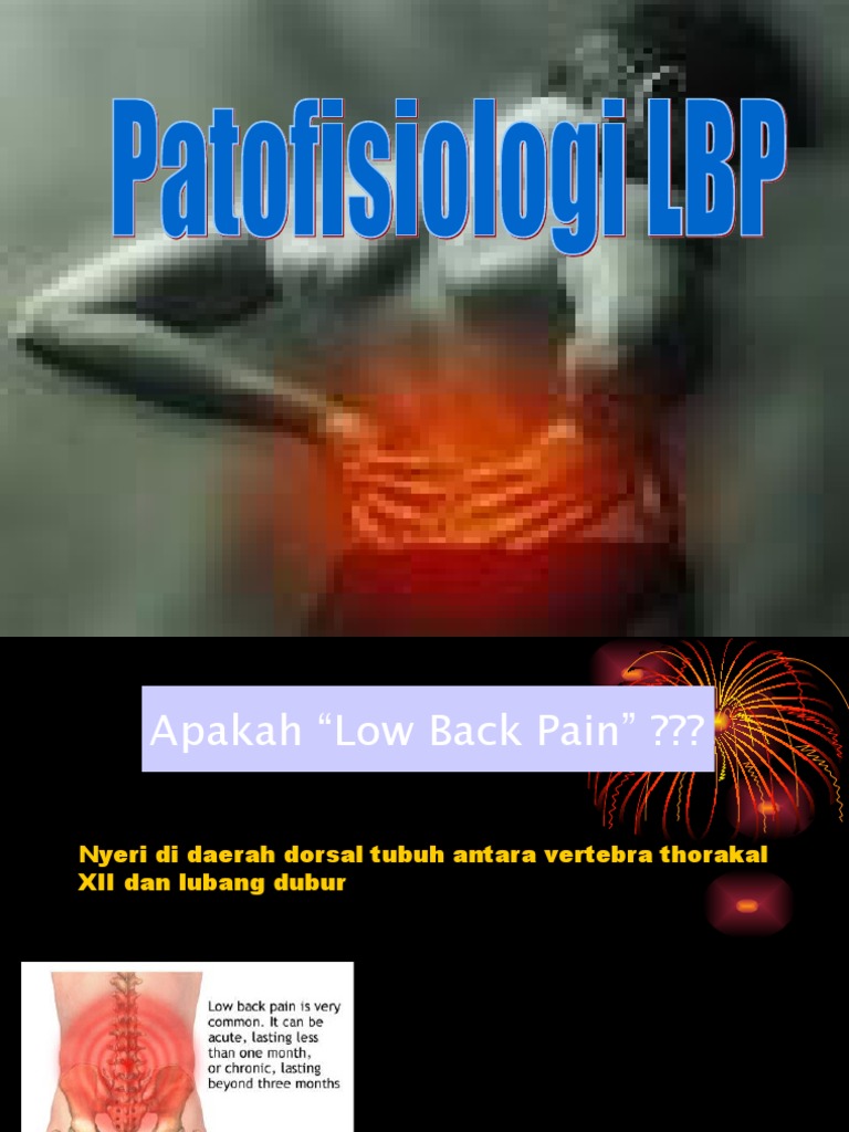 Patofisiologi LBP | PDF