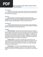 Electrical Engineering Project Proposal Template | PDF | Specification ...