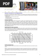 NFPA-13 Pipe Schedule Method For Firefighting Sprinkler System ...
