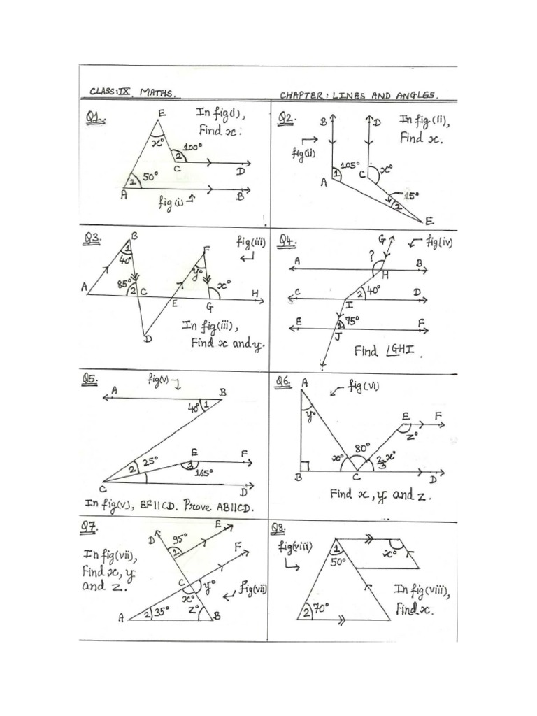 CBSE Class 9 Mathematics Worksheet | PDF | Career & Growth