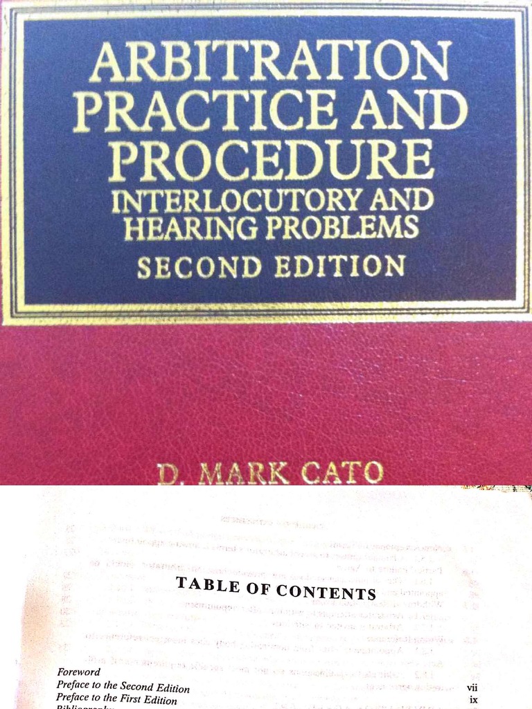 Arbitration Practice and Procedure | PDF | Dispute Resolution | Common Law