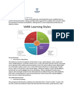 Vark Questionnaire | PDF | Learning Styles | Cognition