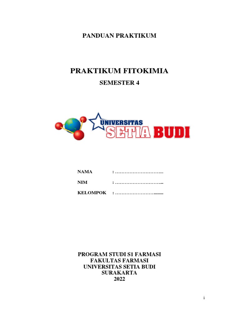 Panduan Praktikum Fitokimia USB | PDF | Kesehatan Holistik
