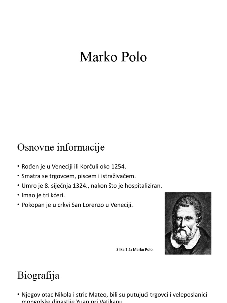 Marko Polo | PDF