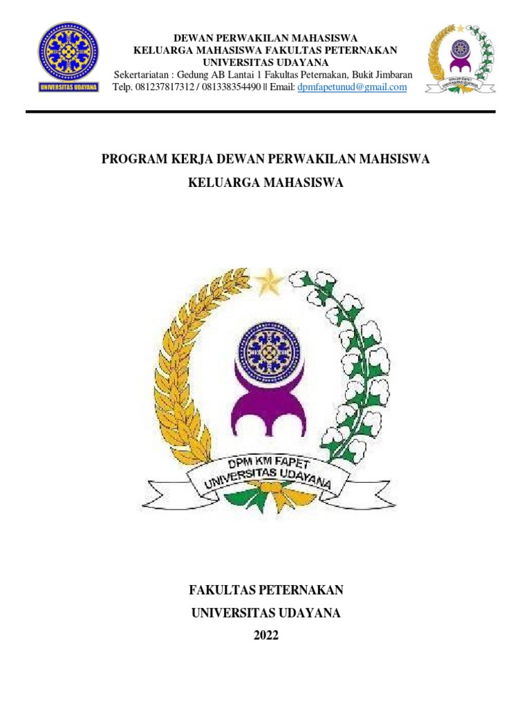 PROGRAM KERJA DPM 2022 Revisii 5 (1) - Dikonversi | PDF