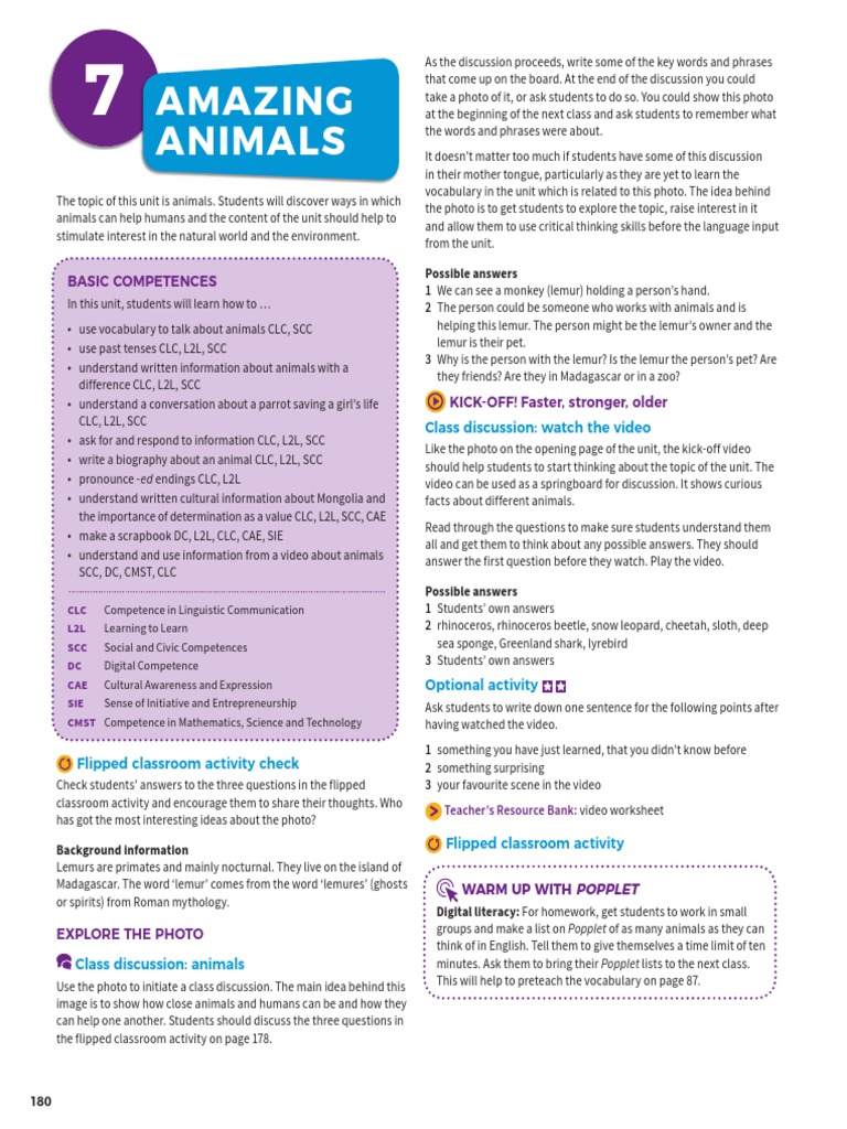 Collaborate1 TeachersBook U7 | PDF | Language Arts & Discipline