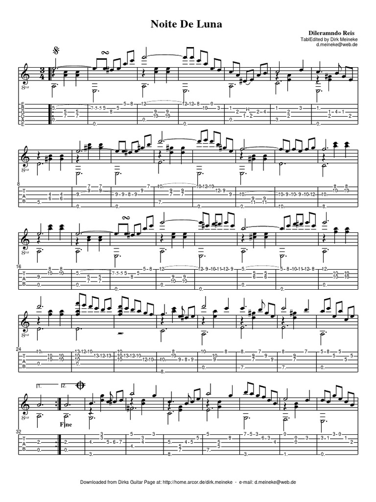 Dilermando Reis Noite de Lunapdf - Compress | PDF