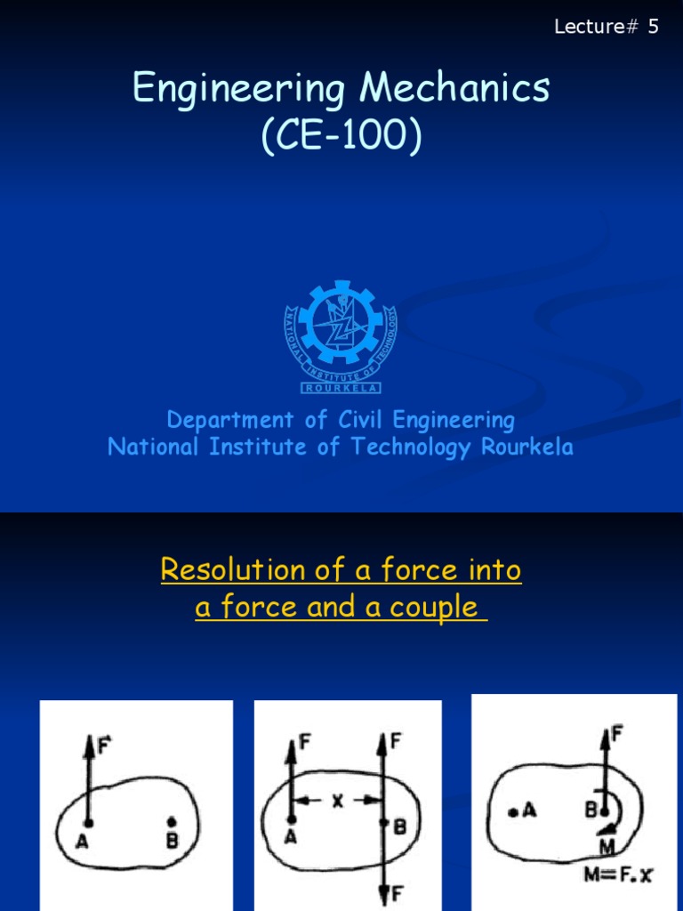 Couple Forces | PDF | Force | Musculoskeletal System