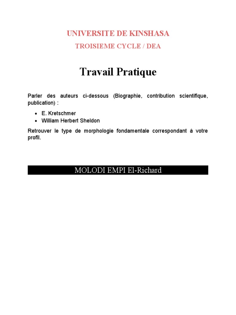 Livres de Ernst Kretschmer | PDF | Sciences sociales | Philosophie