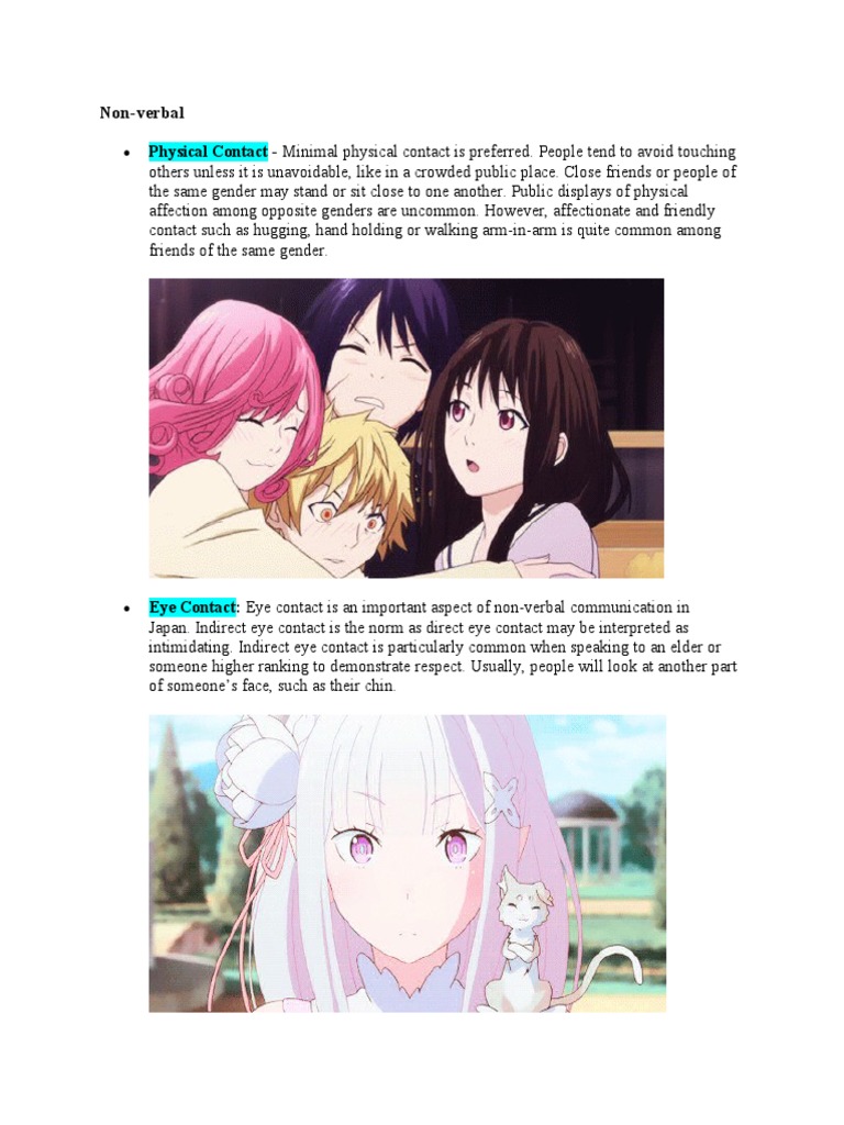Non Verbal Communication of Japan | PDF | Nonverbal Communication | Gesture