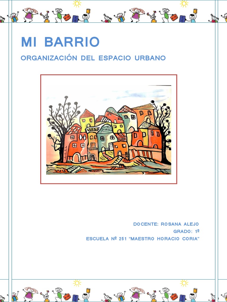Mi Barrio | PDF | Peatonal | Sociedad