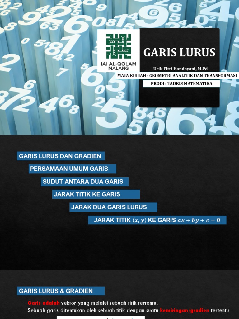 Garis Lurus | PDF