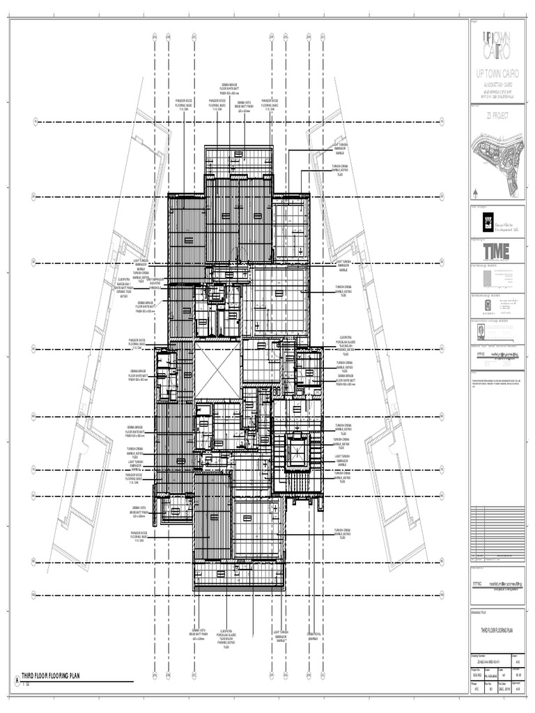 023 - Sheet - 3RD-03-01 - THIRD FLOOR FLOORING PLAN | PDF