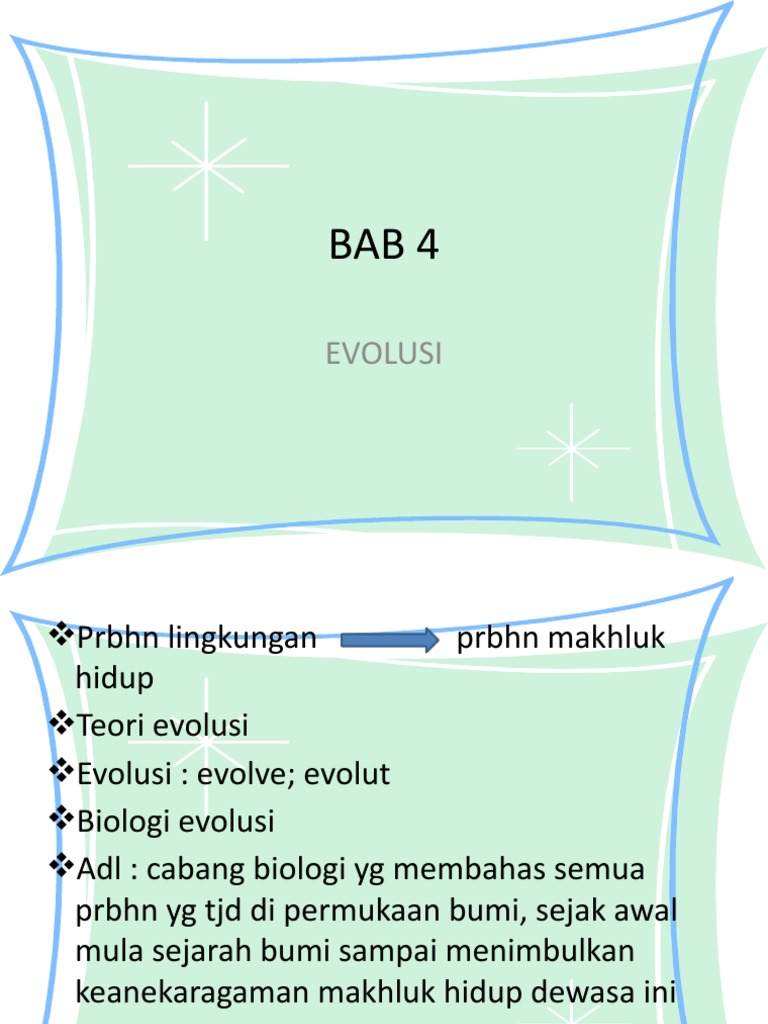 Evolusi | PDF