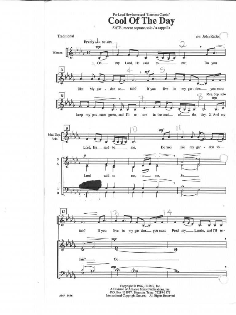 Cool of The Day - John Ratledge | PDF