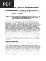 Play and SPICC Model Notes | PDF | Psychotherapy | Play Therapy