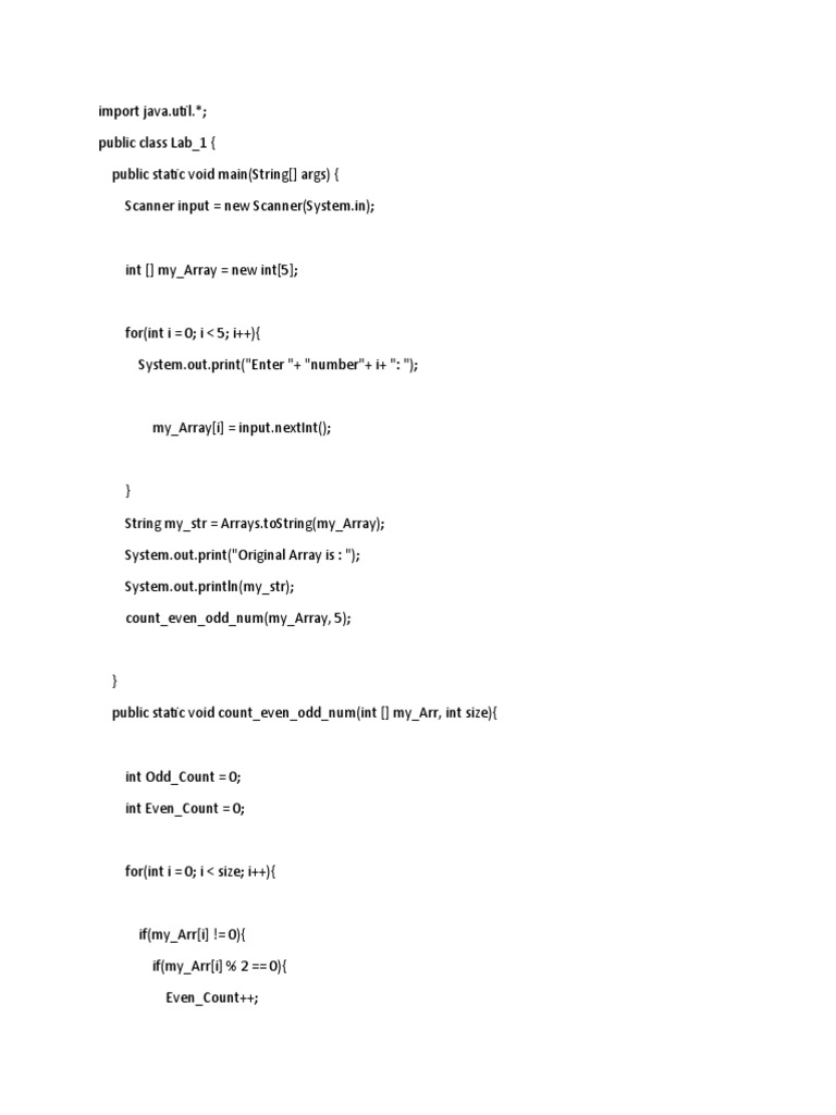 Java Lab | PDF | Computer Programming | Theoretical Computer Science