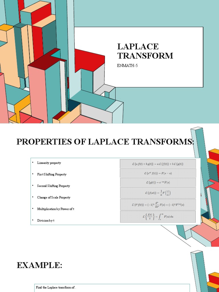 Properties of Laplace Transforms | PDF