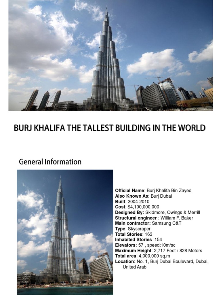 Burj Khalifa | PDF
